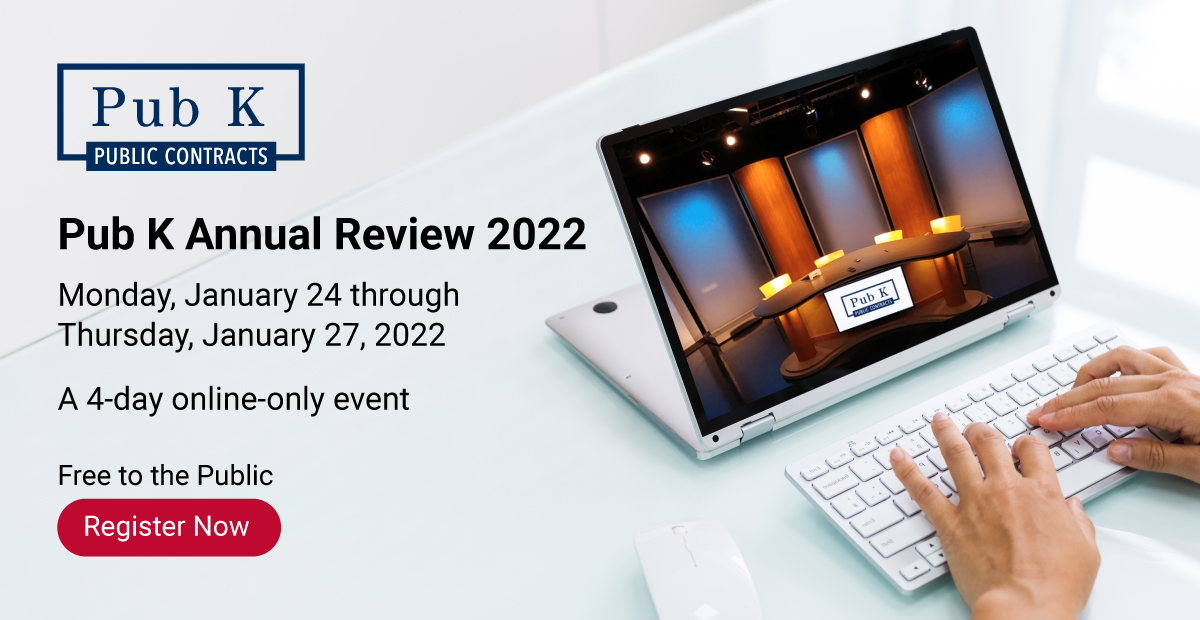 Pub K's Government Contracts Annual Review