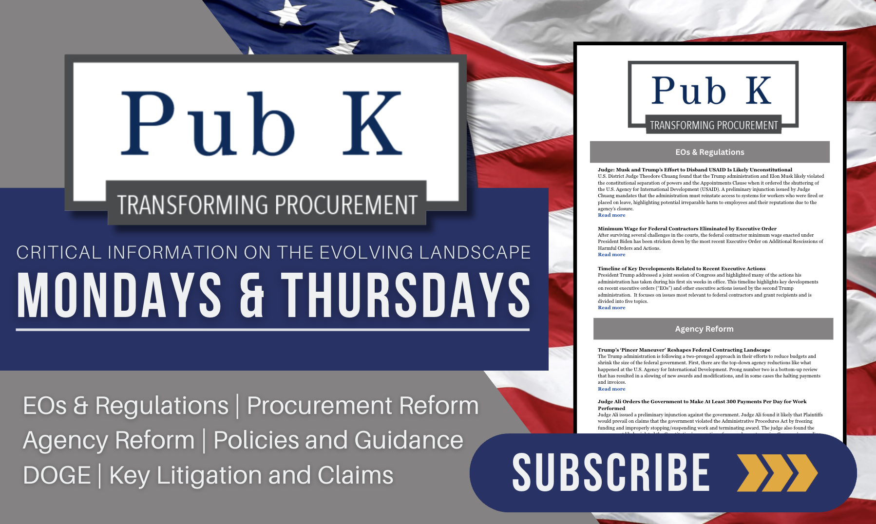 Transforming Procurement Newsletter - PUBKGroup